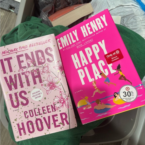 Target | Other | Colleen Hoover And Emily Henry Book Set Pink Covers ...